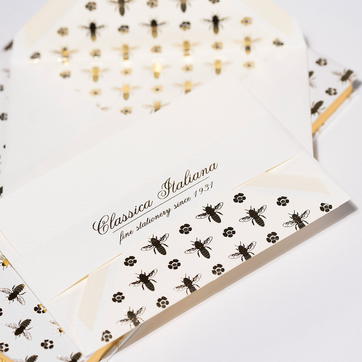 Foil Embossed Note Cards | Rossi 1931 Italian Stationery – LetterSeals.com