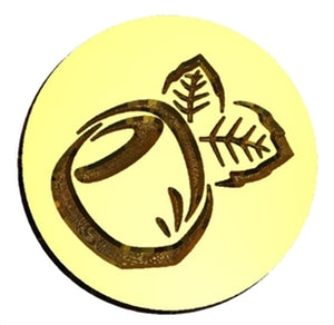 Hazelnut Wax Seal Stamp – LetterSeals.com