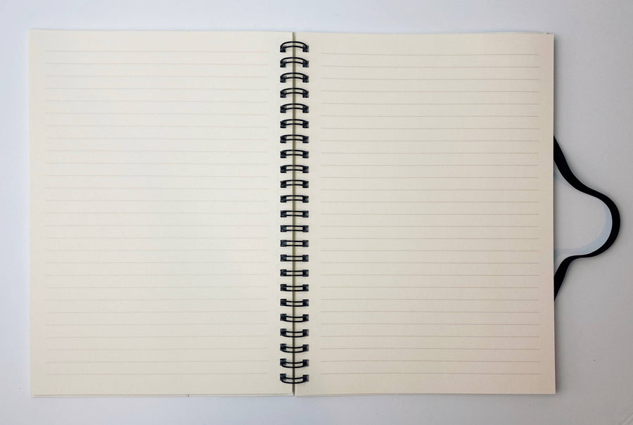 Peony Spiral Wire Bound Notebook - Rossi 1931 – LetterSeals.com